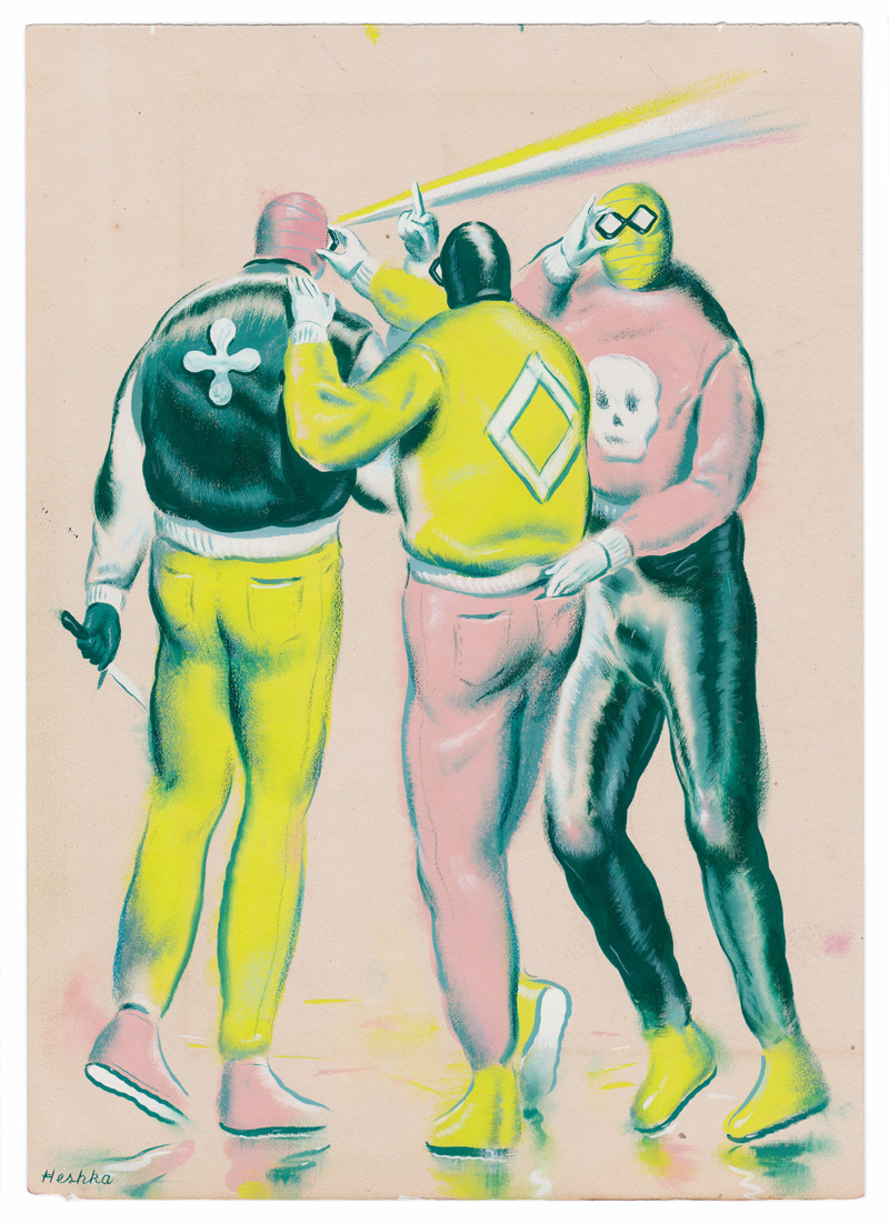 Ryan Heshka - ANTONIO COLOMBO ARTE CONTEMPORANEA