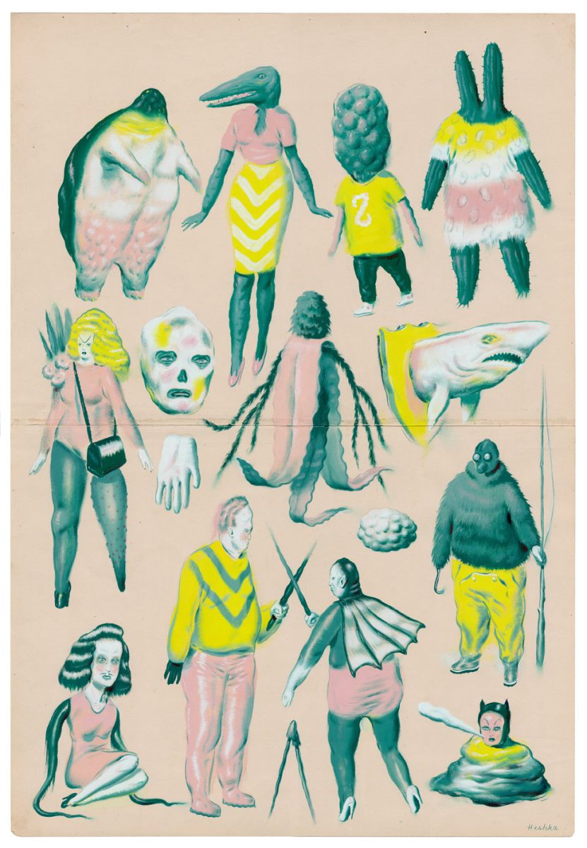 Ryan Heshka - ANTONIO COLOMBO ARTE CONTEMPORANEA